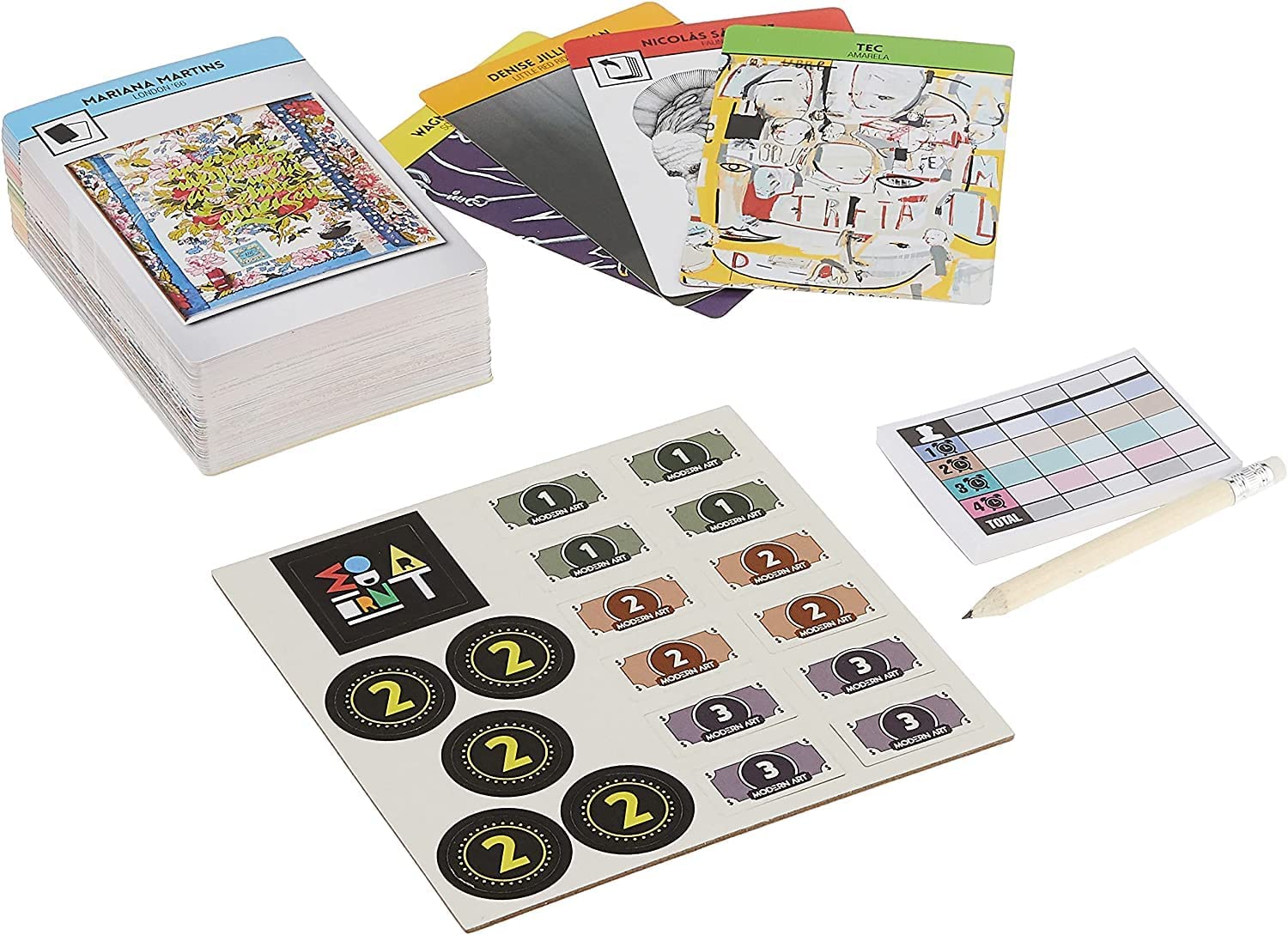 Modern Art Card Game - KuPlay Board Game Online Store