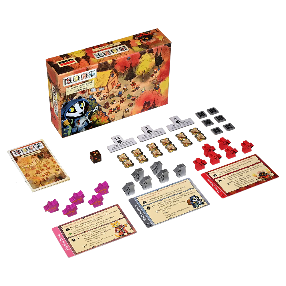 Root: Marauder Hirelings Pack & Hireling Box - KuPlay Board Game Online ...