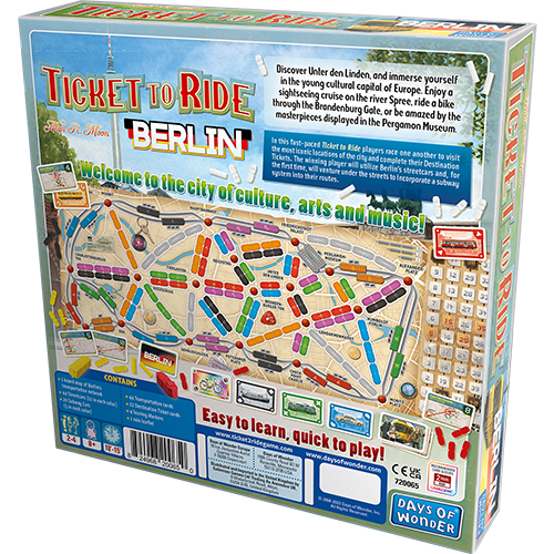 Ticket to Ride Berlin - KuPlay Board Game Online Store